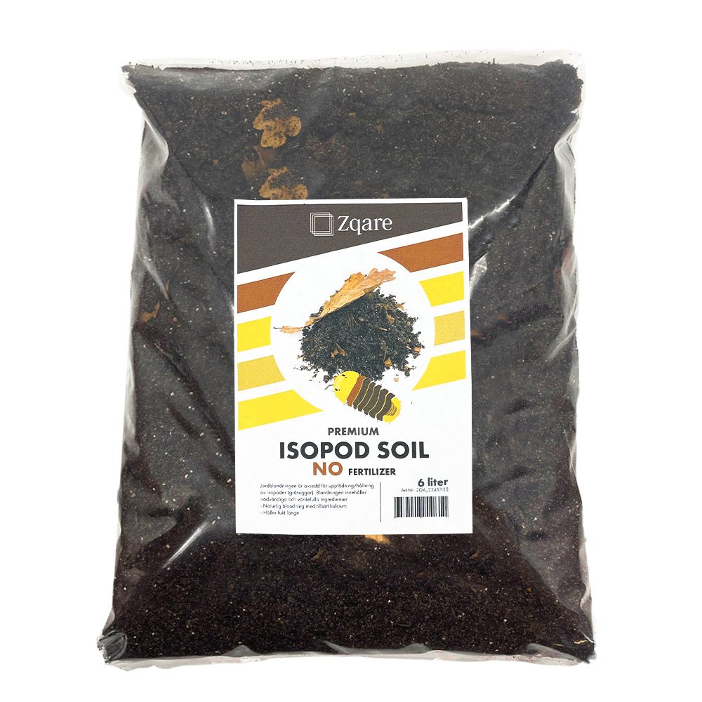 Zqare Premium Isopod Soil 6L netistä | Tropicals Oy